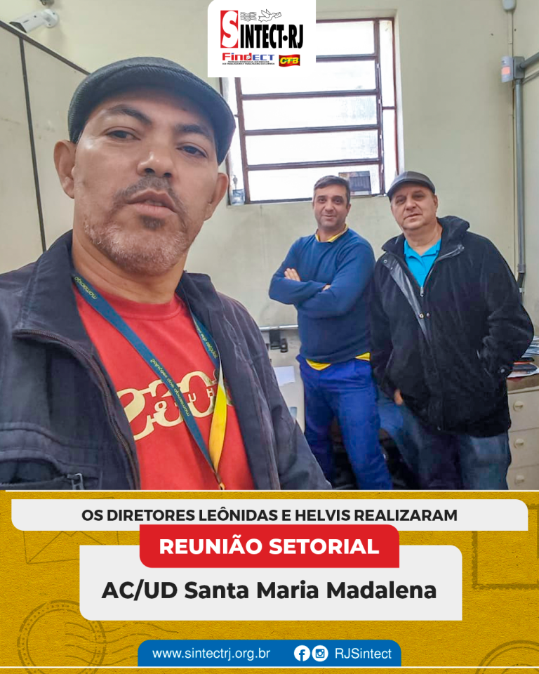 AC/UD Santa Maria Madalena: REUNIÃO SETORIAL FORTALECE A CATEGORIA E ...