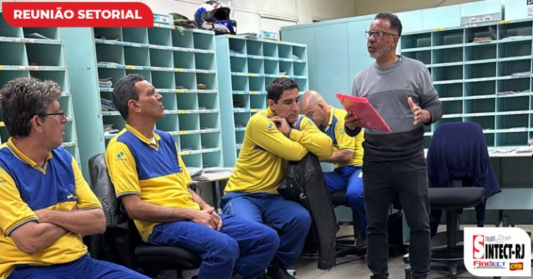 CDD e AC VASSOURAS – REUNIÃO SETORIAL - SINTECT-RJ | SINTECT-RJ