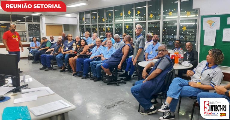 CTCE CIDADE NOVA - T2 - REUNIÃO SETORIAL - SINTECT-RJ | SINTECT-RJ